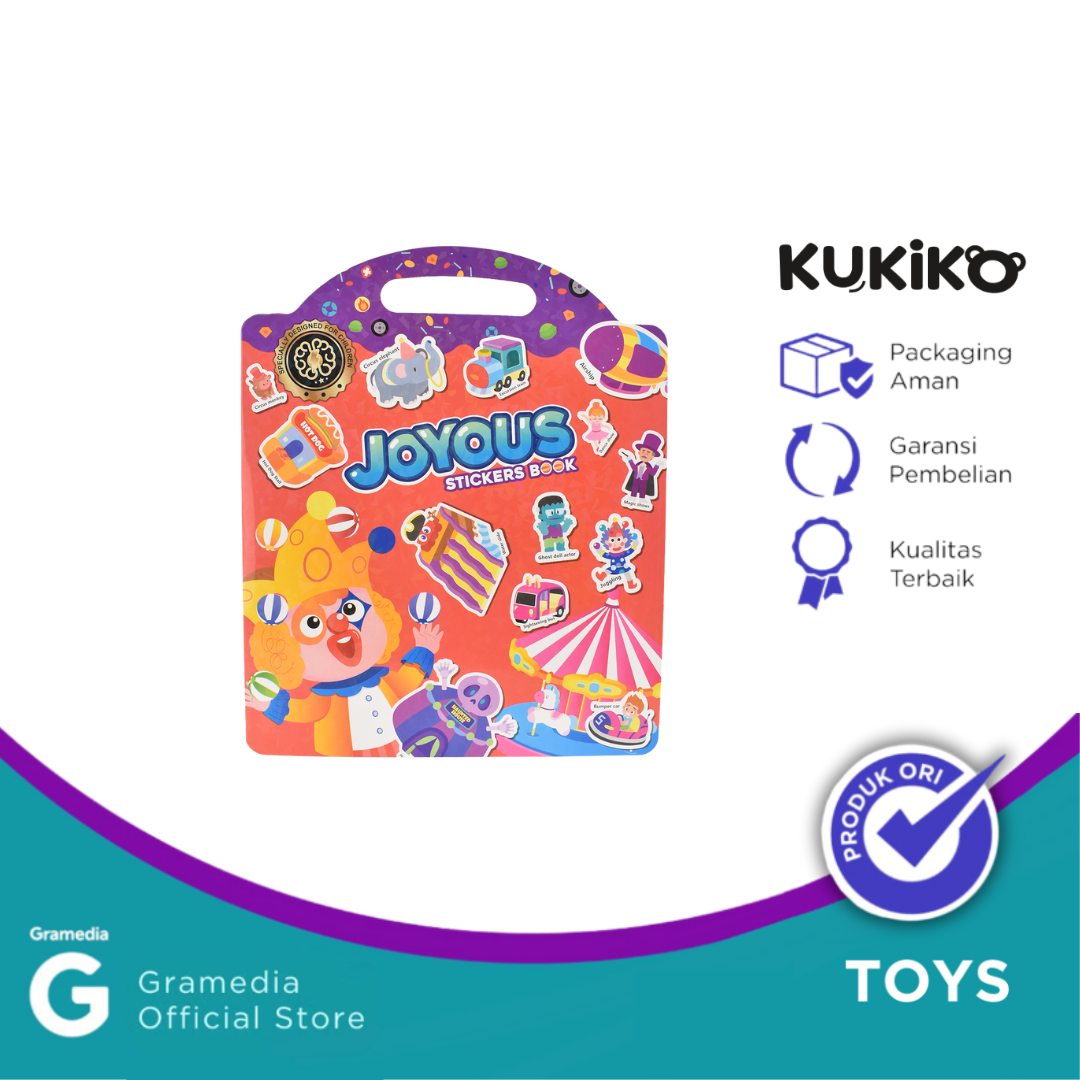 Jual Kukiko Sticker Book Amusement Park Xb0008 | Toko Buku Online ...