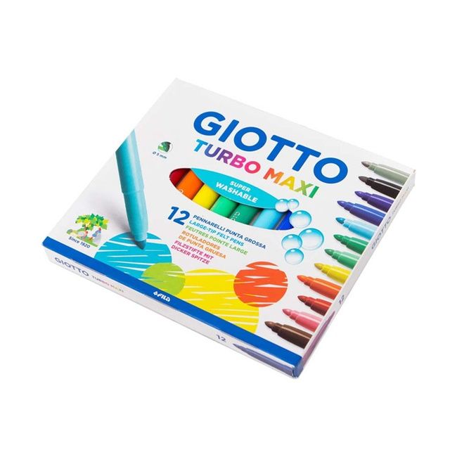 Jual Giotto Turbo Maxi / 12 Colours | Toko Buku Online Terbesar ...