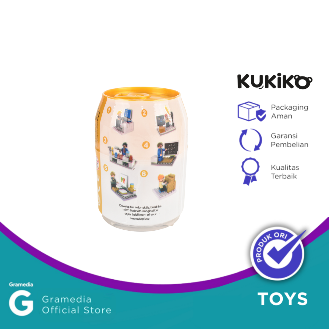 Jual Kukiko Surprise Blocks Can School Series 755 | Toko Buku Online ...