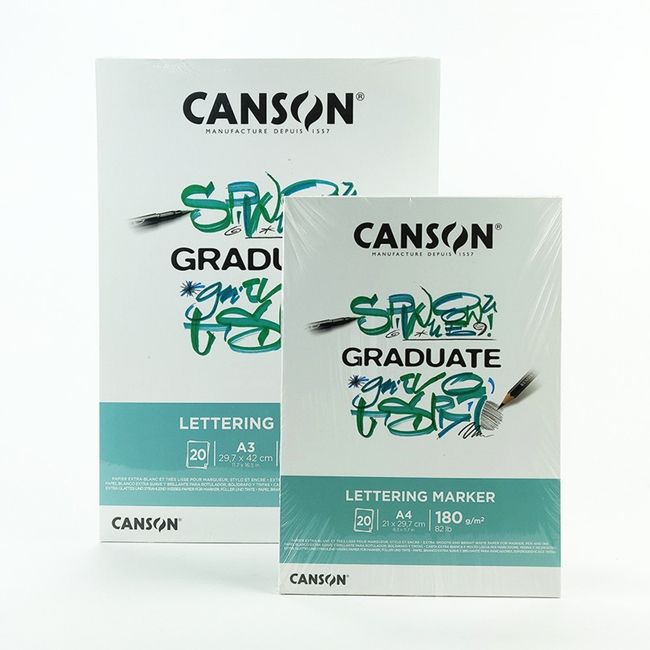 Jual Canson Graduate Lettering Marker A3 | Toko Buku Online Terbesar ...