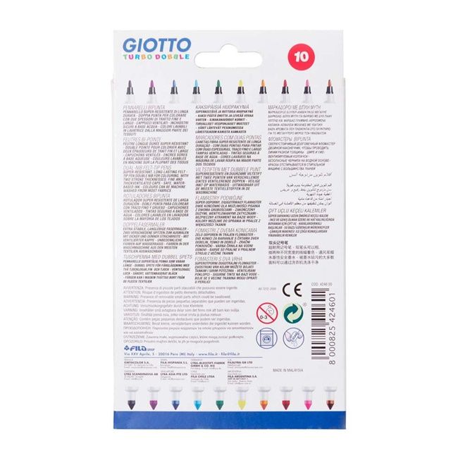 Jual Giotto Turbo Dobble 10 Colours | Toko Buku Online Terbesar ...