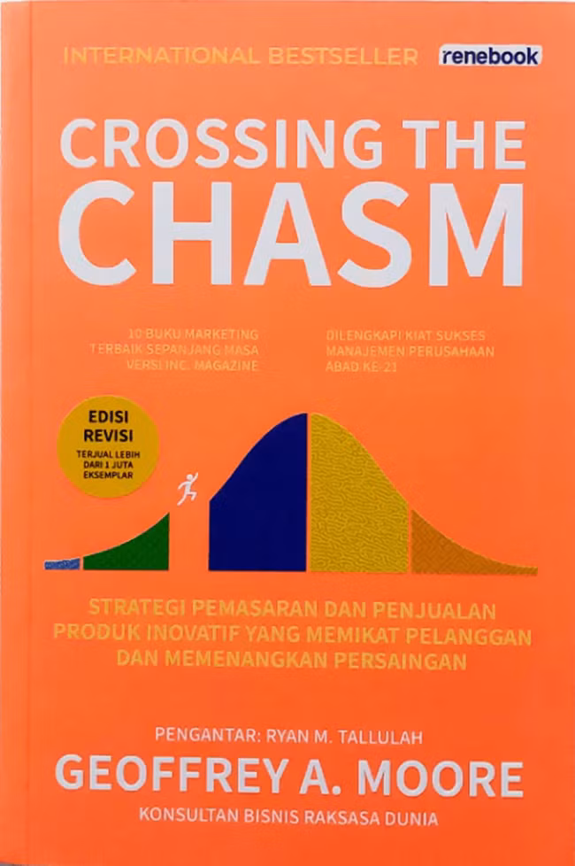 Jual Buku Crossing the Chasm Karya Geoffrey A. Moore | Toko Buku Online ...