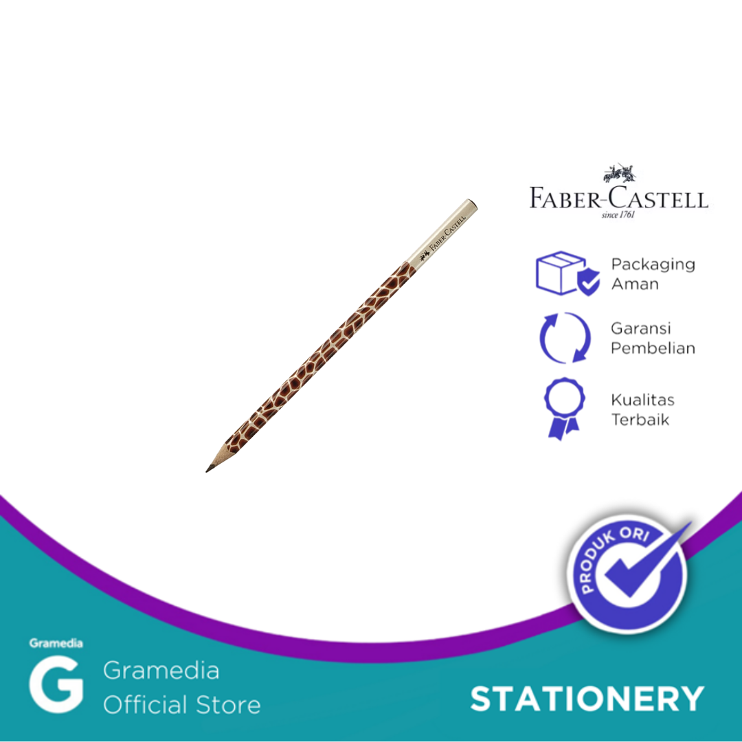 Jual Pensil Faber Castell Motif Giraffe 12 Pcs | Toko Buku Online ...