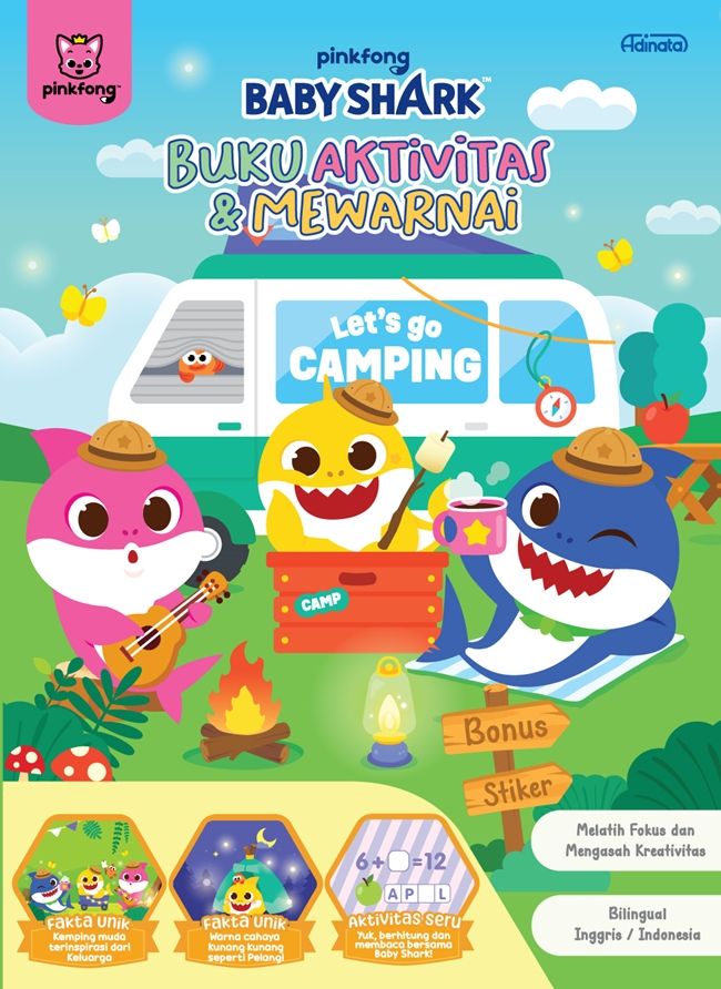 Jual Buku Buku Aktivitas & Mewarnai: Let's Go Camping Karya The ...