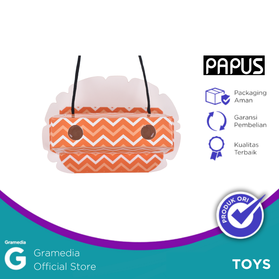 Jual Papus Binoculars Paper Kids - Lion | Toko Buku Online Terbesar ...