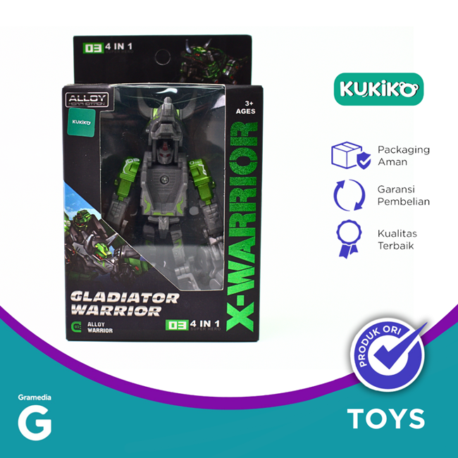 Jual Kukiko Transform Robot Dino 4in1 Hf9989-6 | Toko Buku Online ...
