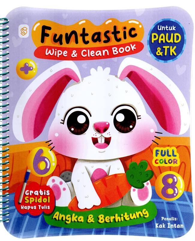 Jual Buku Funtastic Wipe & Clean Book: Angka & Berhitung Karya Kak ...