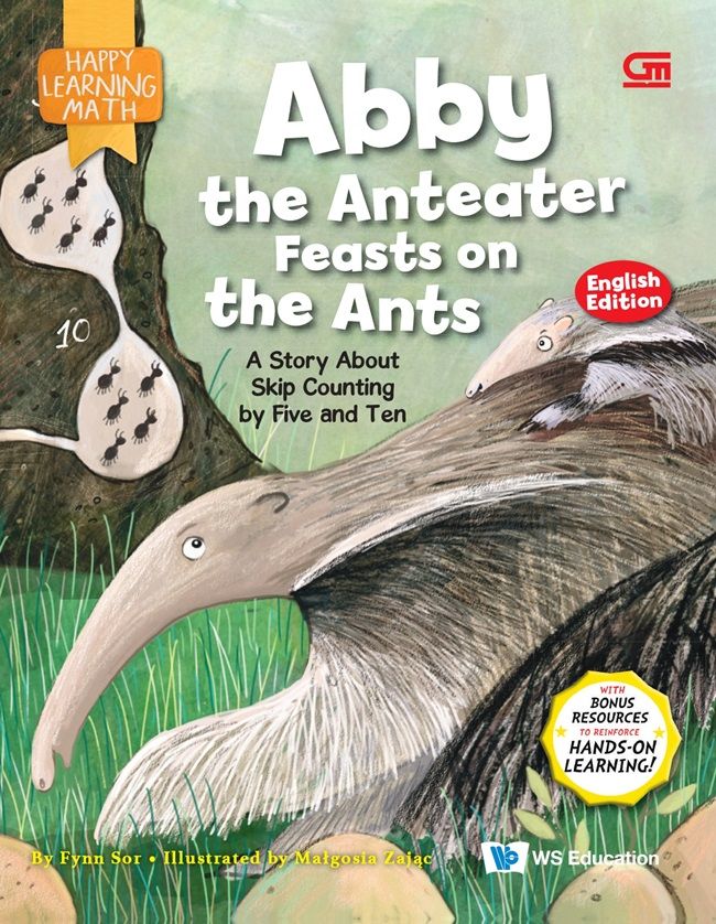 Jual Buku Happy Learning Math: Abby the Anteater Feast on the Ants ...