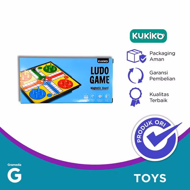 Jual Kukiko Game Ludo Qx5424 | Toko Buku Online Terbesar | Gramedia.com